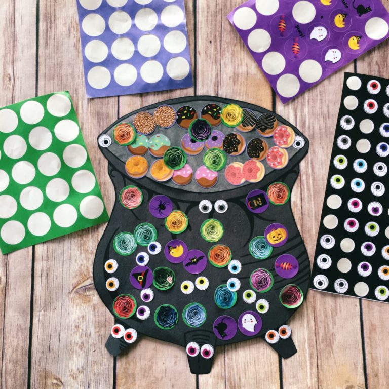 Cauldron Craft with Free Printable - Creating Creatives