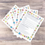 Summer Journal Cover & Writing Prompts - Creating Creatives